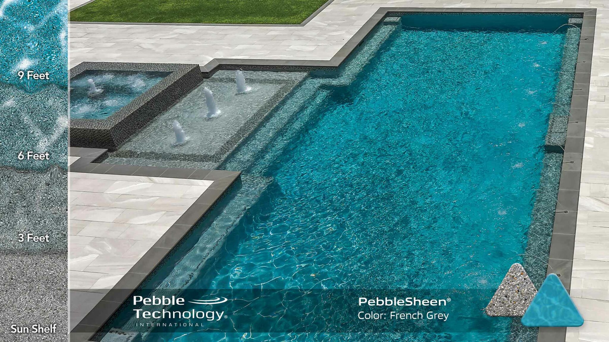 French Grey - PebbleSheen Pool Finishes