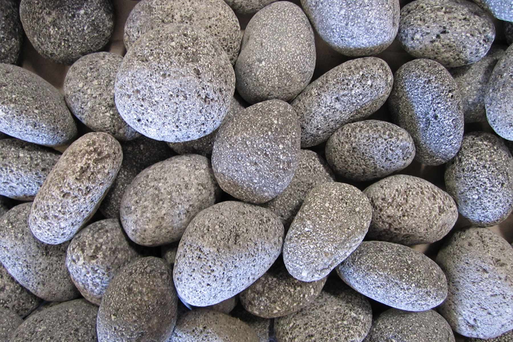 Fire & Water Bowls - Lava Rock - PebbleTec