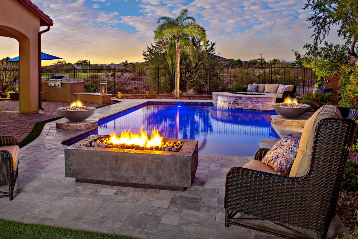 Photo Gallery: Fire & Water Elements by PebbleTec