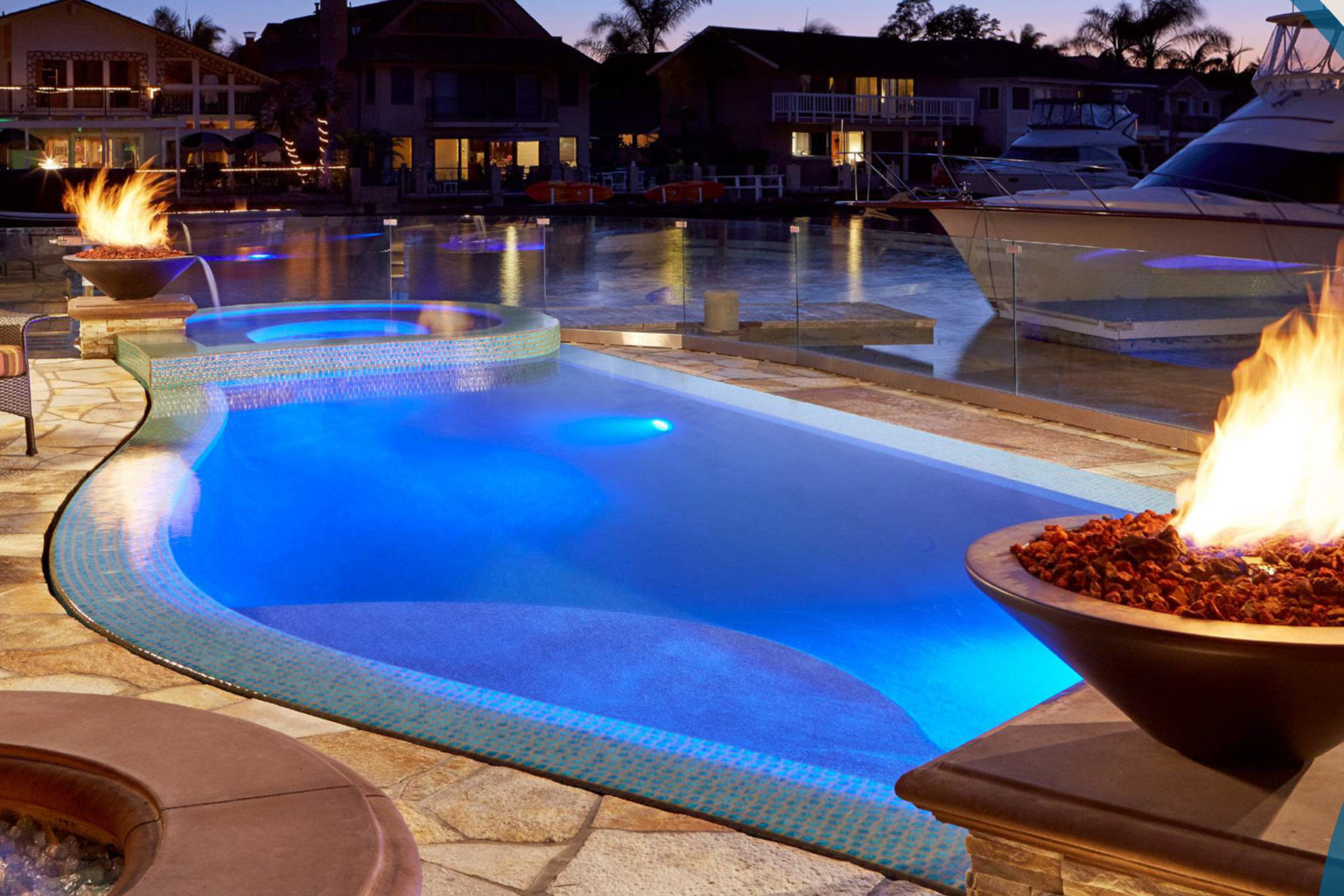 PebbleTec: Tropical Breeze - Medium Blue Water Color