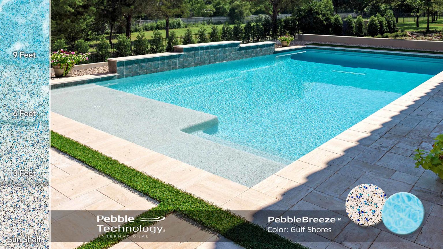 Tropical Breeze - PebbleTec Pool Finish