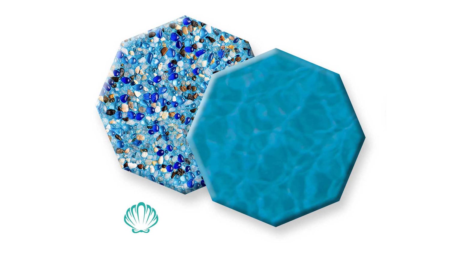 Aqua Blue - PebbleSheen Pool Finishes