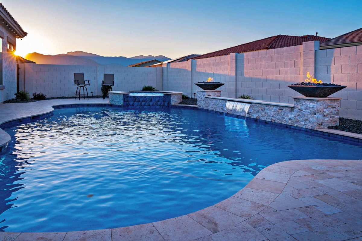 Pool Remodels with Pebble Tec Pool Finishes