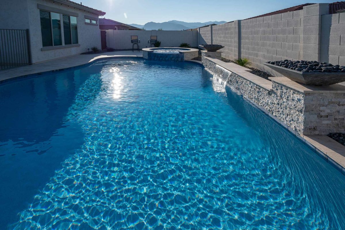 Pool Remodels with Pebble Tec Pool Finishes